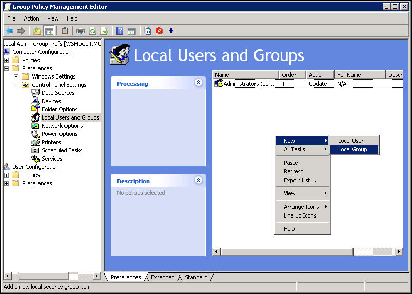 Using GPO to control Local Administrators group - Virtually Impossible Using GPO to control Local Administrators group - Virtually Impossible
