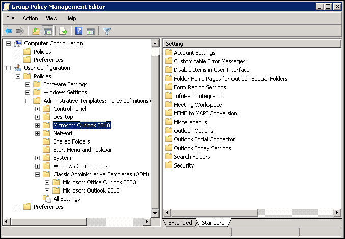 Adding Administrative Templates For Gpo Virtually Impossible