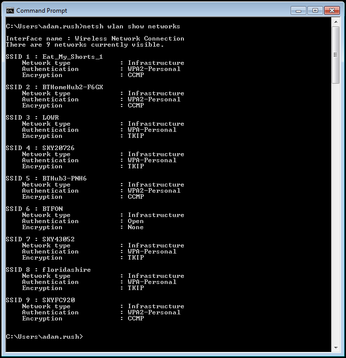 Show more details on wireless networks using Win7 - Virtually Impossible Show more details on wireless networks using Win7 - Virtually Impossible