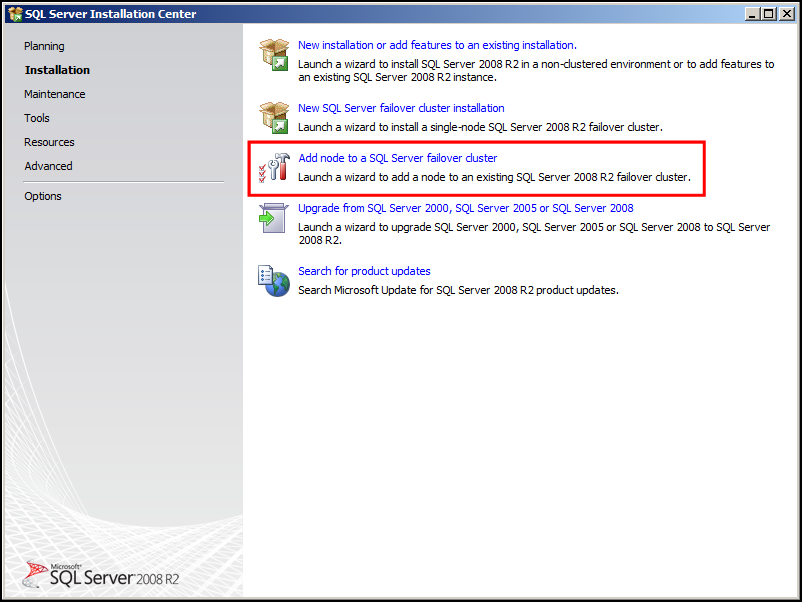 Adding A Node To A Sql Server 2008 R2 Failover Cluster Using Server 2008 R2 Virtually Impossible