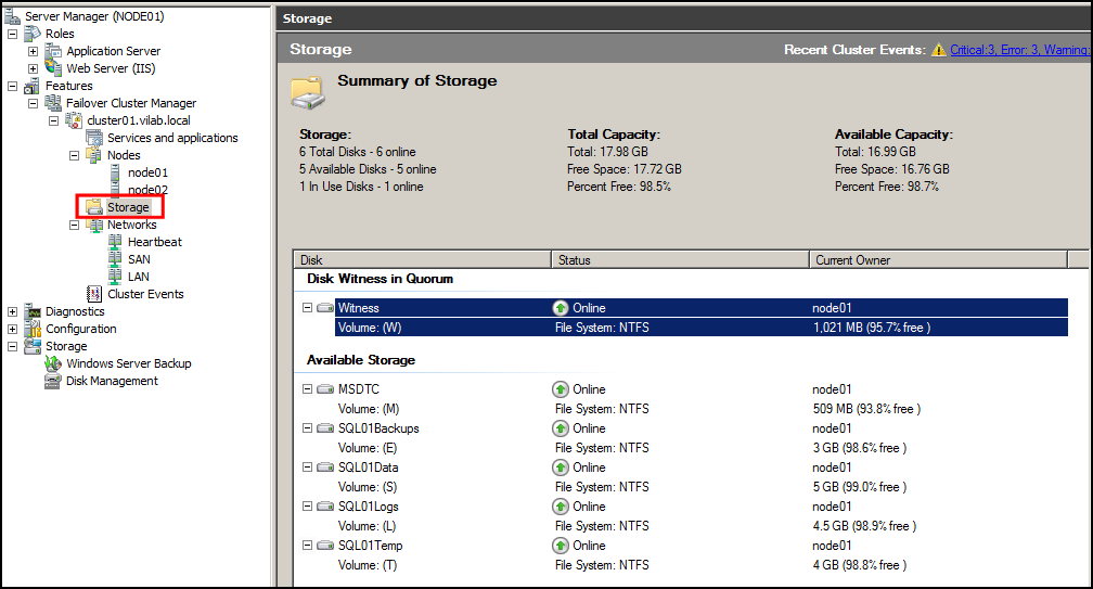 Installing Sql Server 2008 R2 On A Failover Cluster Using Server 2008 R2 Virtually Impossible